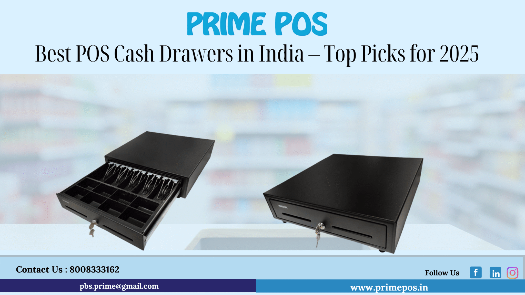 Best POS Cash Drawers in India