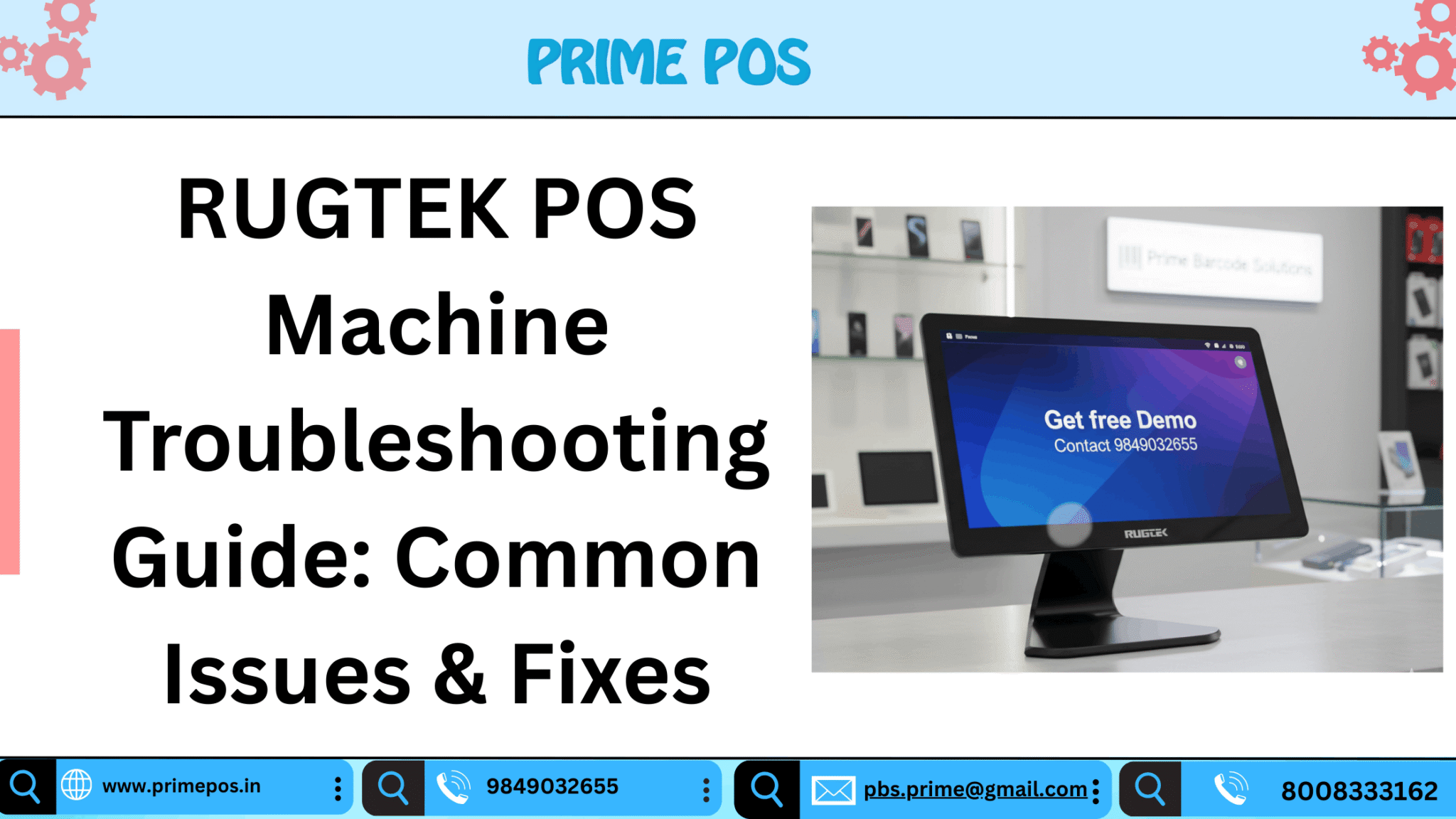 RUGTEK POS Machine Troubleshooting Guide – Prime Pos